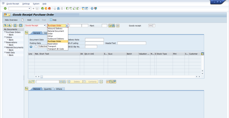 Inventory Management in SAP - Go Coding