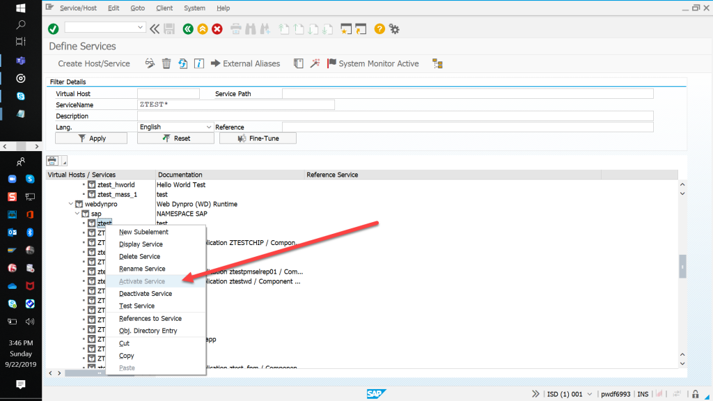 How to Activate Services in SICF: SAP Transaction Guide - Go Coding